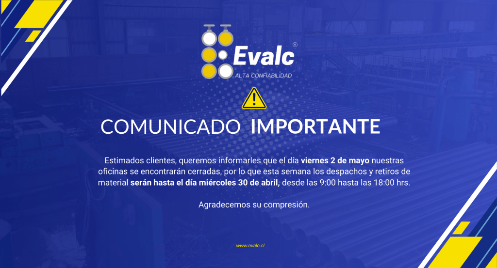 VALVULAS - EVALC S.A.